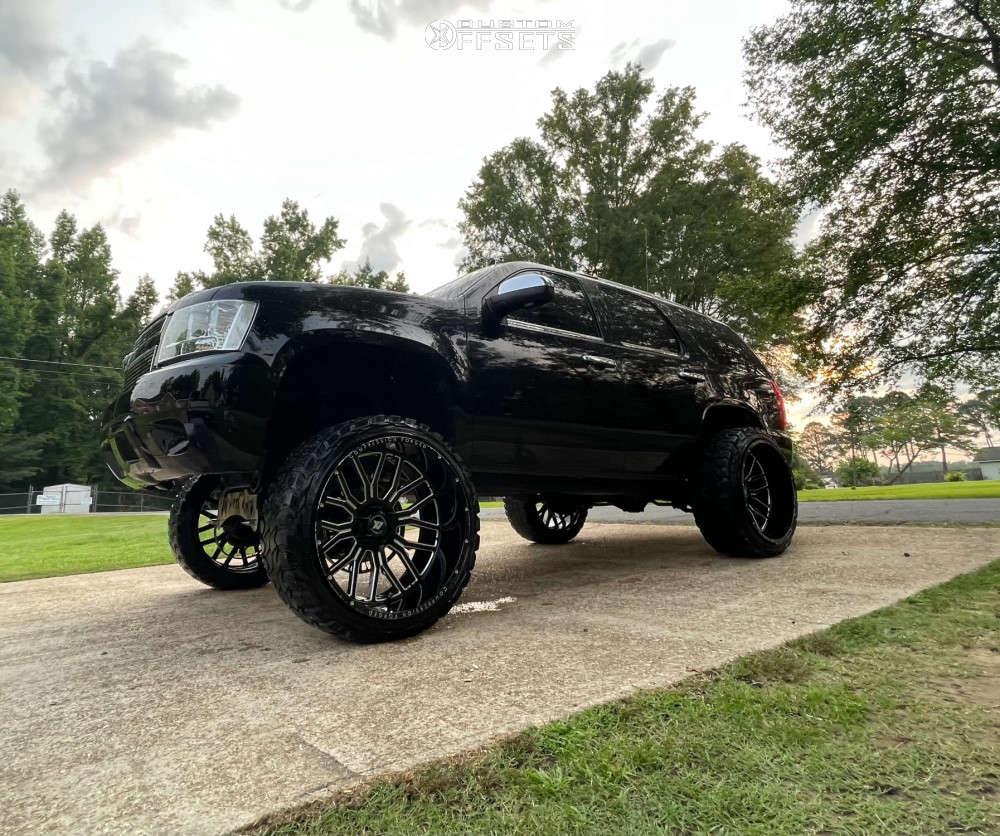 2007 Chevrolet Tahoe with 26x14 -76 Axe Offroad Ax6.0 and 37/12.5R26 ...
