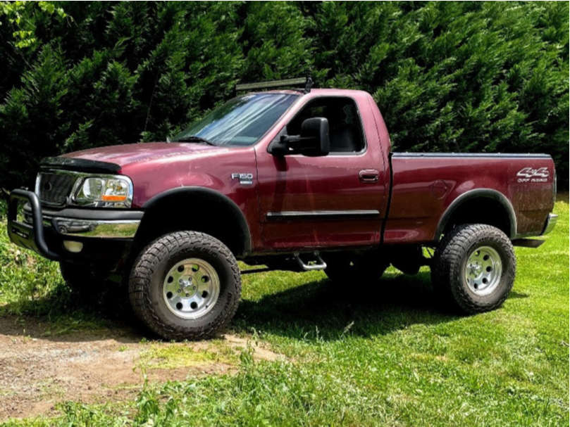 1999 Ford F-150 with 17x9 -12 Pacer 164 and 315/75R17 Falken Wildpeak A ...