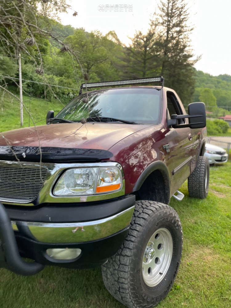 1999 Ford F-150 with 17x9 -12 Pacer 164 and 315/75R17 Falken Wildpeak A ...