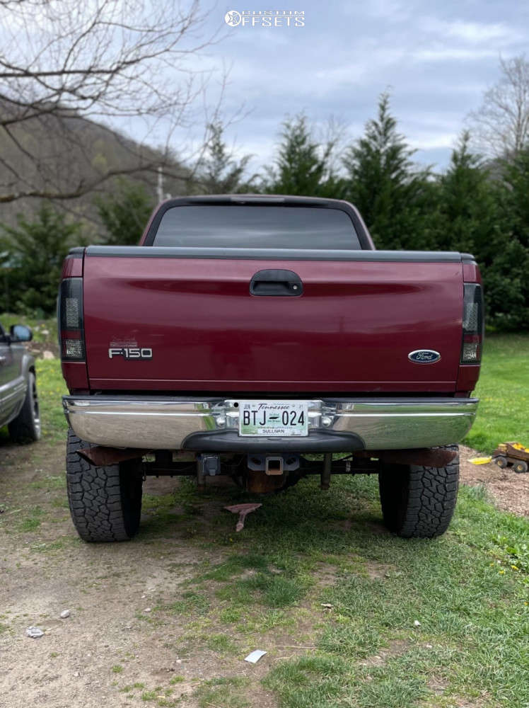 1999 Ford F-150 with 17x9 -12 Pacer 164 and 315/75R17 Falken Wildpeak A ...
