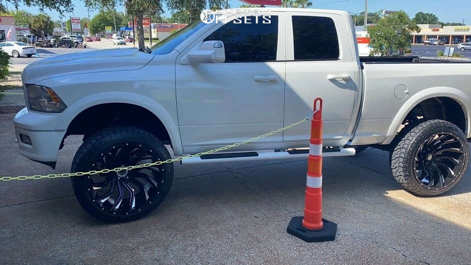 2012 Dodge Ram 1500 with 26x14 -76 XF Offroad Xf-224 and 37/13.5R26 ...