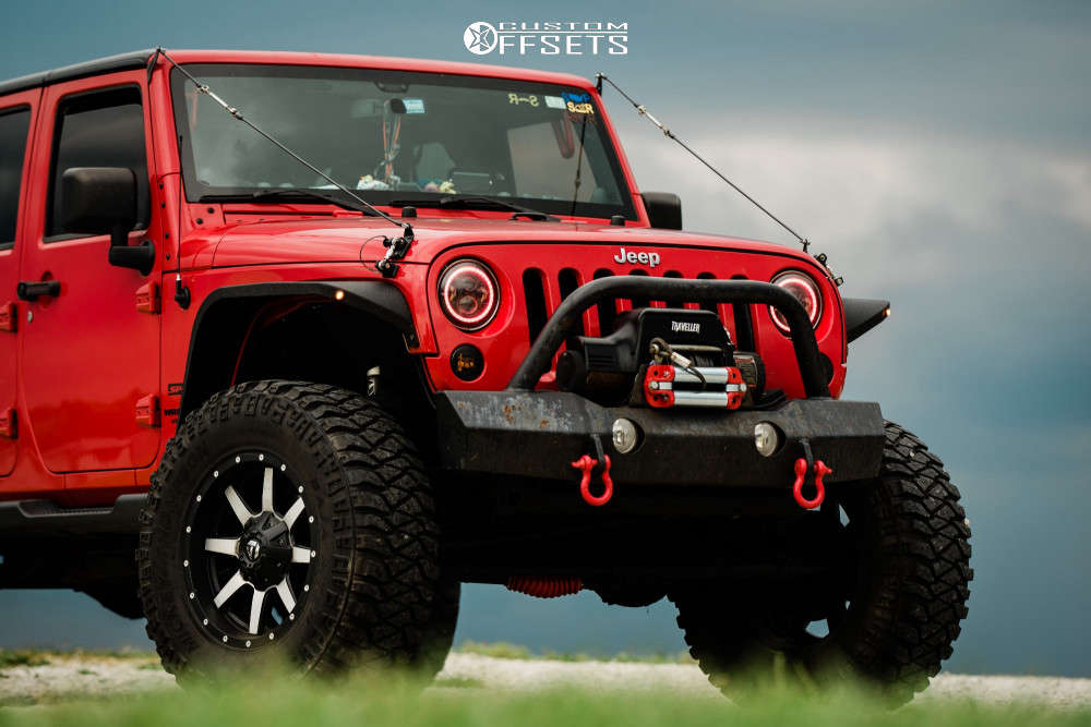 2014 Jeep Wrangler JK Wheel Offset Aggressive > 1" Outside Fender ...