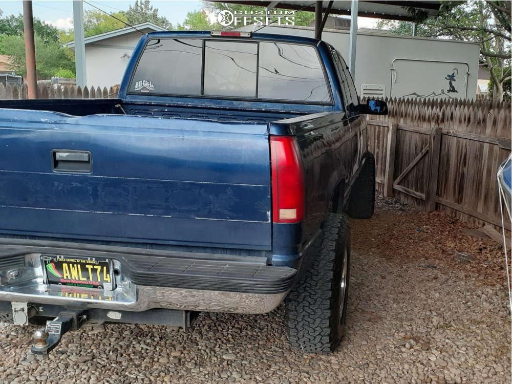1995 Chevrolet K1500 with 16x10 -24 Pro Comp Series 69 and 285/75R16 ...