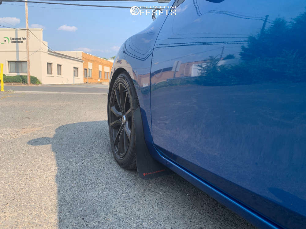 2012 Mazda 3 with 17x7.5 40 RTX Contour and 205/50R17 Leao Lion Sport ...