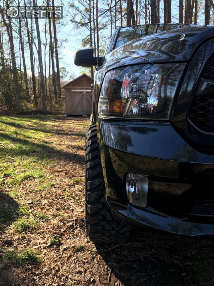 2015 Ram 1500 with 18x9 0 XD Crank and 35/12.5R18 Toyo Tires Open ...