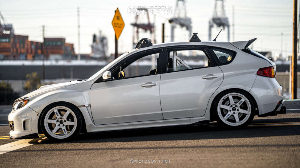 2010 Subaru Wrx Hatchback White