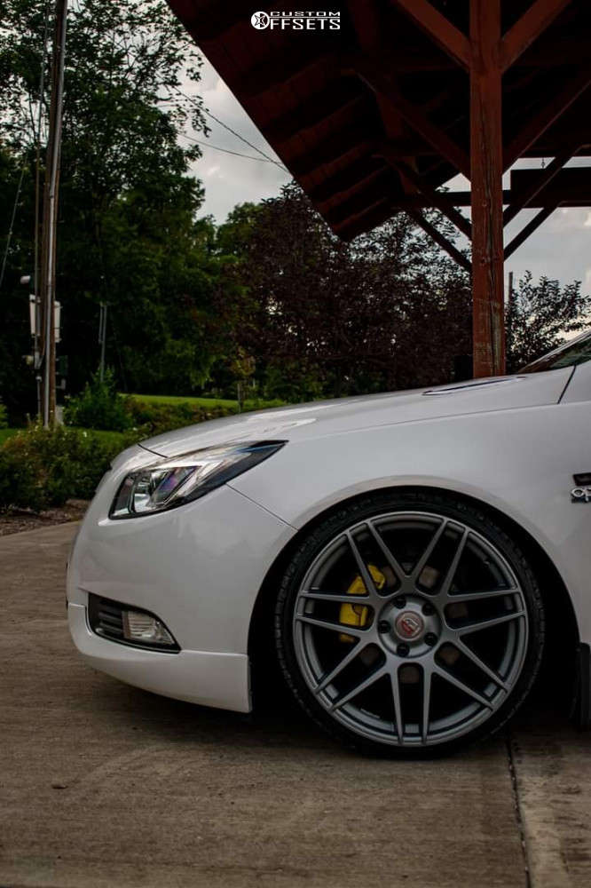 2011 Buick Regal with 20x9.5 30 Curva C300 and 235/30R20 Achilles ATR ...