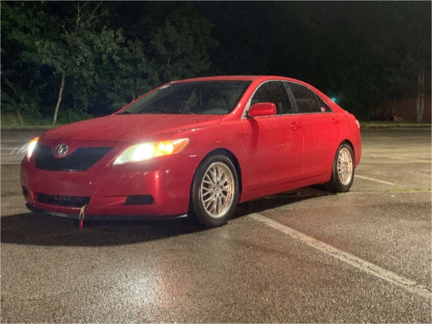 2009 Toyota Camry with 17x8 30 TSW Max and 215/55R17 Mastercraft SRT ...