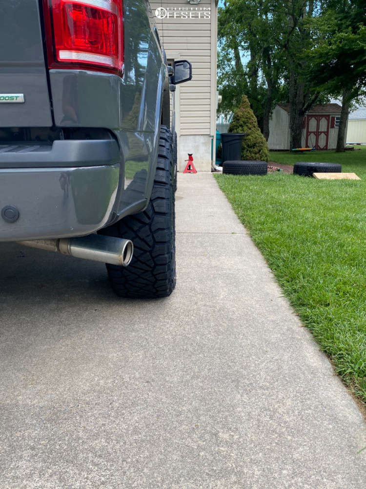 2018 Ford F-150 with 20x9 1 Fuel Tech and 285/60R20 Nitto Ridge ...