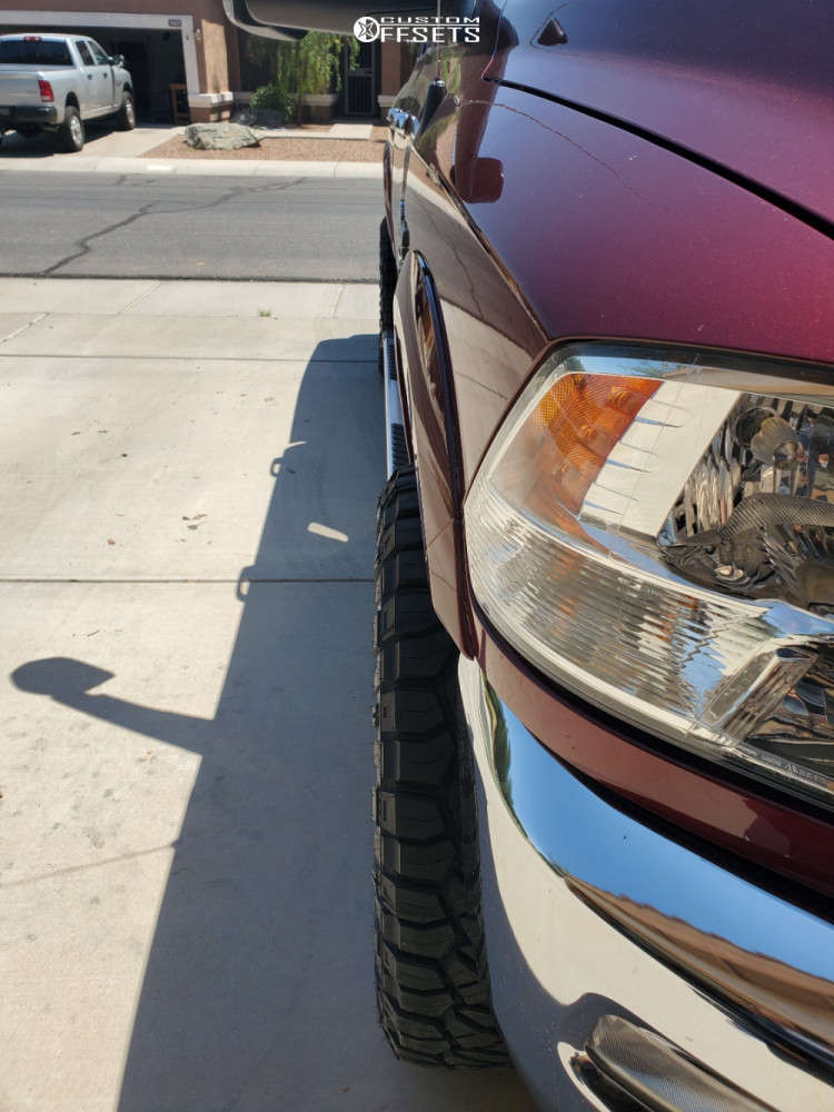 2017 Ram 2500 with 20x9.5 19 Icon Alloys Alpha and 35/12.5R20 Nitto ...