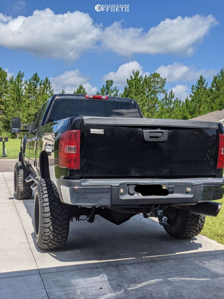 2008 Chevrolet Silverado 2500 HD with 20x12 -54 Vision Rocker 412 and ...