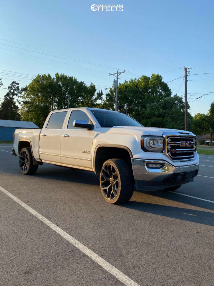 2017 GMC Sierra 1500 with 24x10 30 Factory Reproductions Fr59 and 295 ...