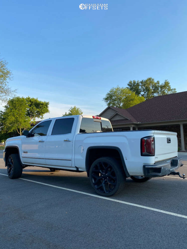 2017 GMC Sierra 1500 with 24x10 30 Factory Reproductions Fr59 and 295 ...