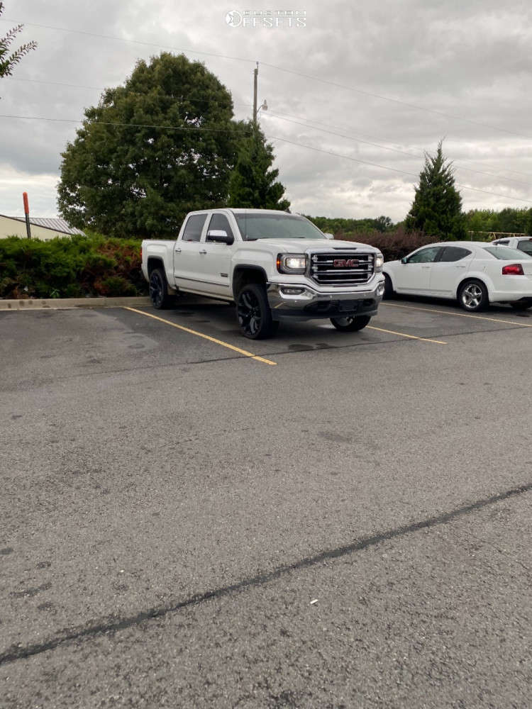 2017 GMC Sierra 1500 with 24x10 30 Factory Reproductions Fr59 and 295 ...