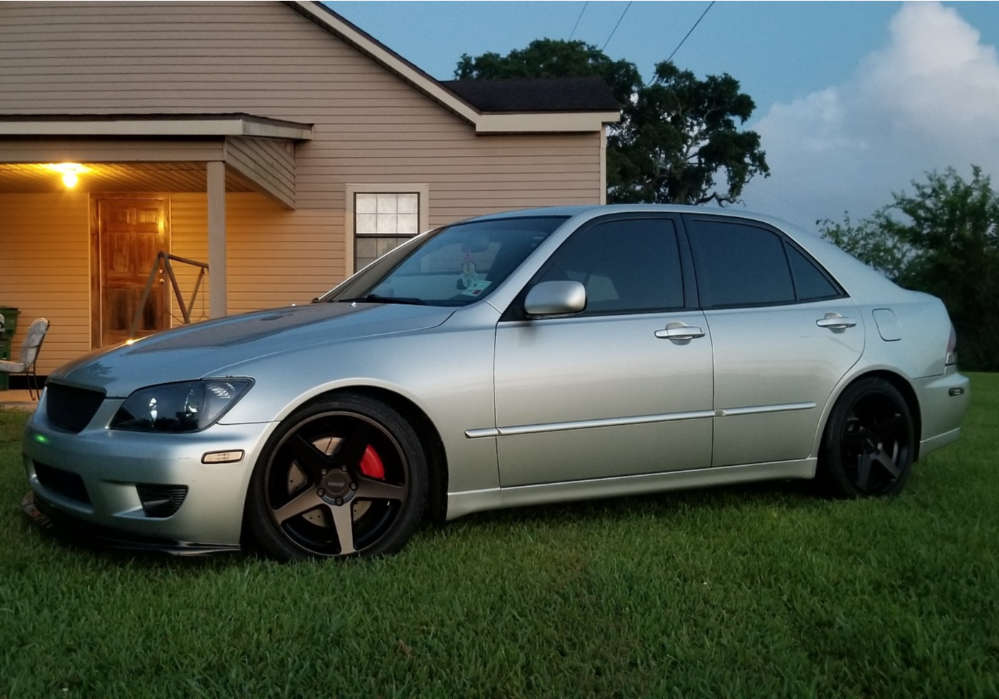 2003 Lexus IS300 with 17x8 40 Petrol P2c and 215/45R17 Hankook Ventus ...