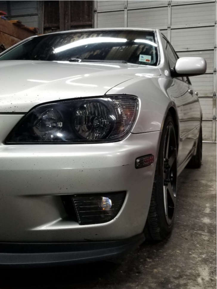2003 Lexus IS300 with 17x8 40 Petrol P2c and 215/45R17 Hankook Ventus V2 Concept 2 and Lowering ...