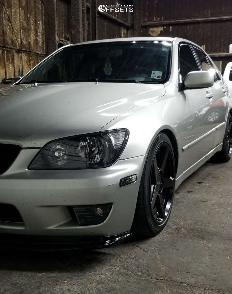 2003 Lexus IS300 with 17x8 40 Petrol P2c and 215/45R17 Hankook Ventus ...