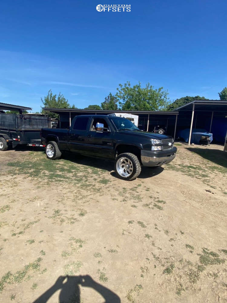 2004 Chevrolet Silverado 2500 HD Wheel Offset Super Aggressive 3"-5 ...