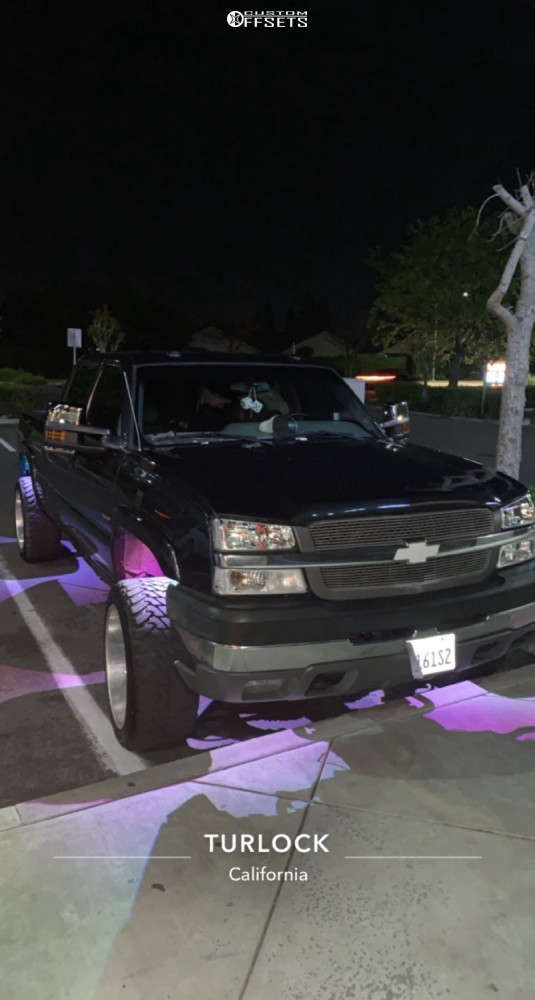 2004 Chevrolet Silverado 2500 HD Wheel Offset Super Aggressive 3"-5 ...