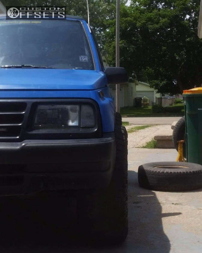 1996 Geo Tracker with 17x9 -8 Eagle Alloy Style 100 and 305/65R17 ...