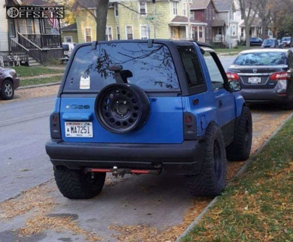 1996 Geo Tracker with 17x9 -8 Eagle Alloy Style 100 and 305/65R17 ...