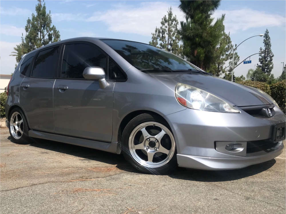 2008 Honda Fit with 15x6.5 35 AVID1 AV8 and 195/50R15 BFGoodrich All ...