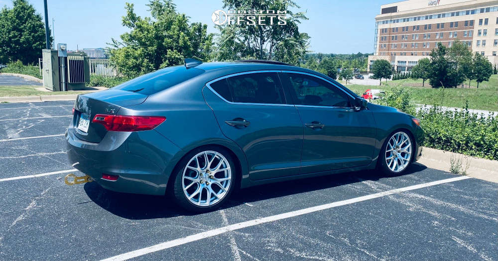 2013 Acura ILX with 18x8 40 Circuit Performance CP31 and 225/40R18 ...