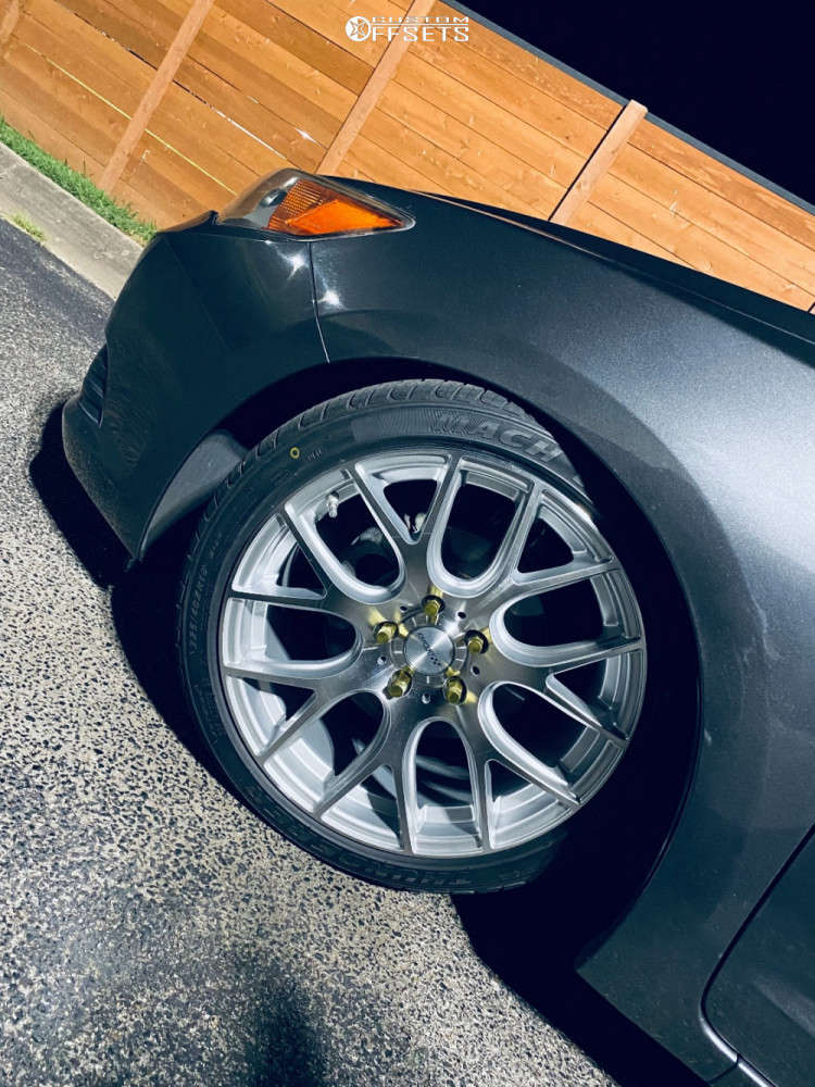 2013 Acura ILX with 18x8 40 Circuit Performance CP31 and 225/40R18 ...