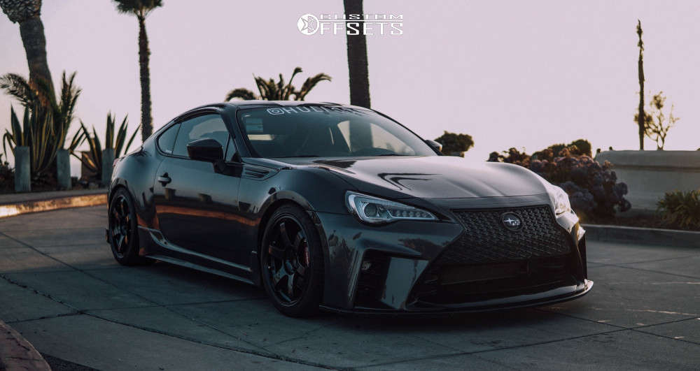 2017 Subaru BRZ Wheel Offset Flush Coilovers | 1787984 | Custom Offsets
