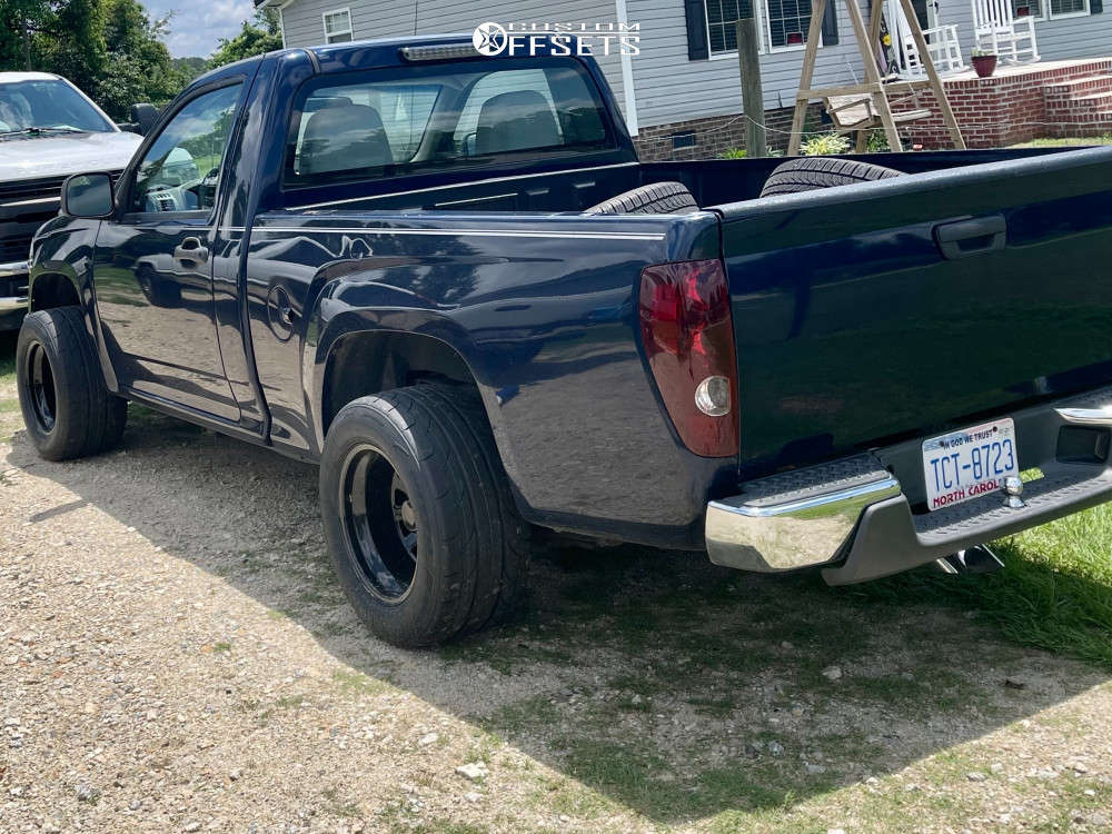 2008 Chevrolet Colorado with 15x10 -38 Bart Wheels Bart and 26/11.5R15 ...