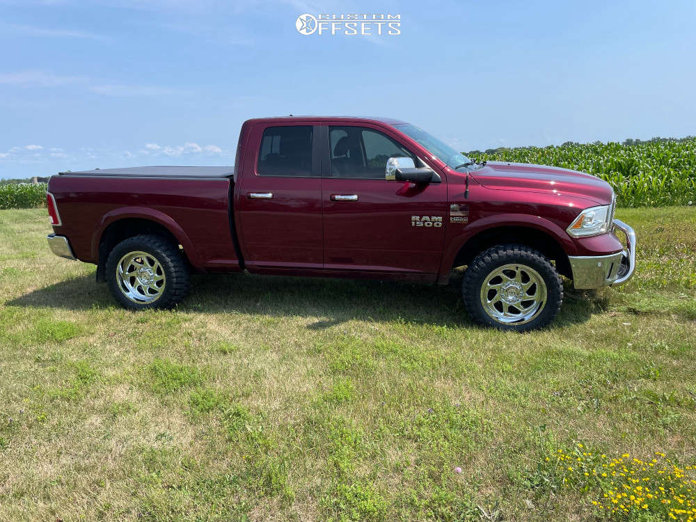 2016 Ram 1500 with 20x10 -19 Motiv Offroad Morph and 33/12.5R20 Ironman ...