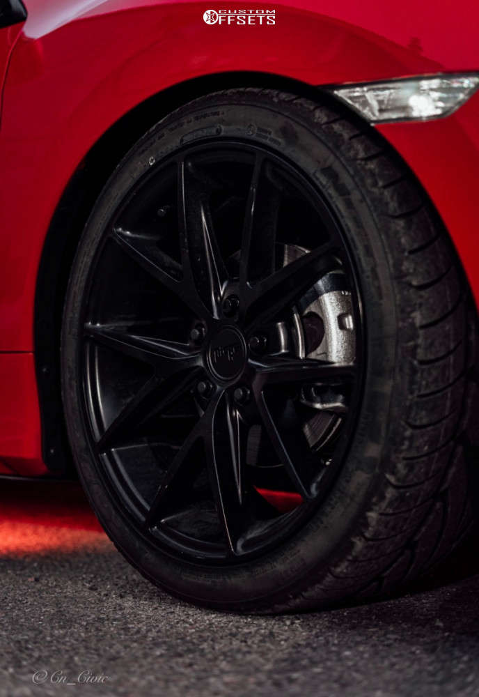 2021 Honda Civic with 18x8 40 Niche Misano and 235/35R18 Nitto Neo Gen ...