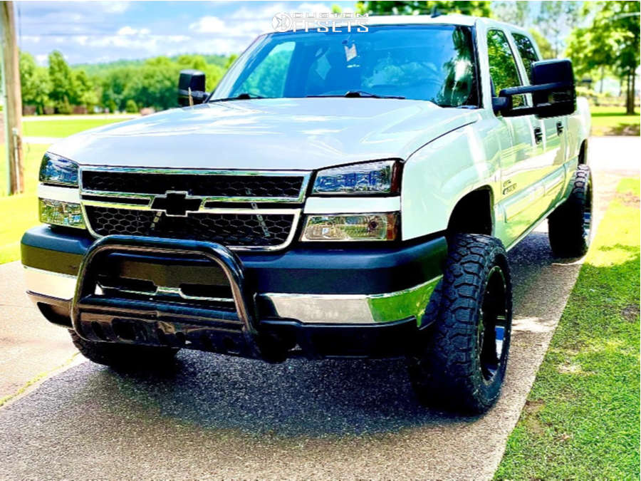 2007 Chevrolet Silverado 2500 HD Classic with 20x10 -24 Vision Rocker ...