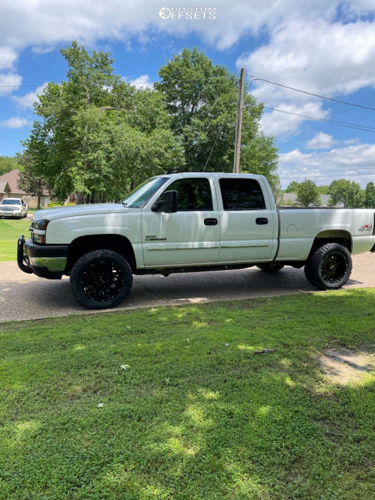 2007 Chevrolet Silverado 2500 HD Classic with 20x10 -24 Vision Rocker ...