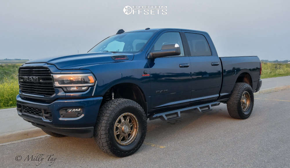 2020 Ram 2500 with 18x9 18 Anthem Off-Road Rogue and 325/65R18 Falken ...