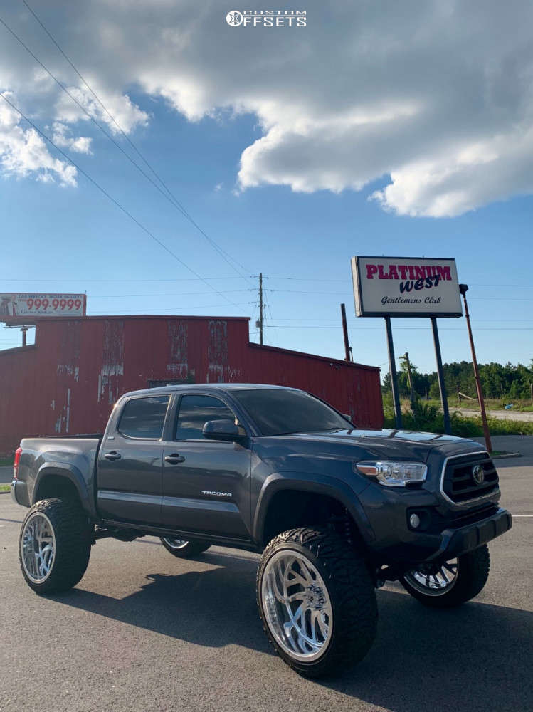 2021 Toyota Tacoma with 24x14 -76 RBP Forged Glock and 35/13.5R24 ...