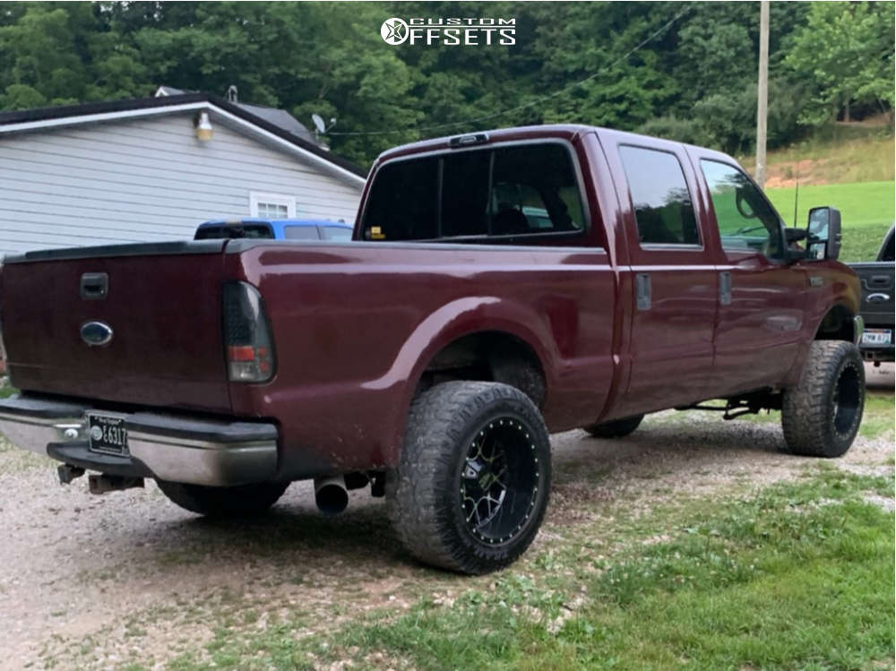 2000 Ford F-250 Super Duty with 20x12 -44 Moto Metal MO986 and 35/12 ...