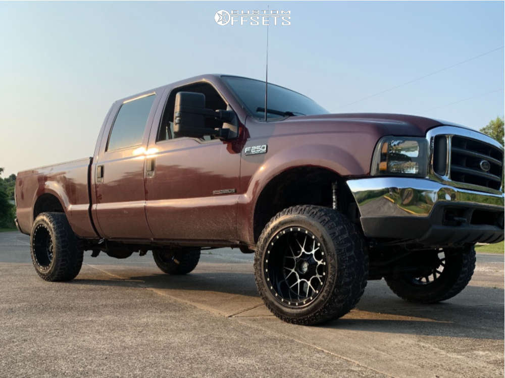 2000 Ford F-250 Super Duty with 20x12 -44 Moto Metal MO986 and 35/12 ...