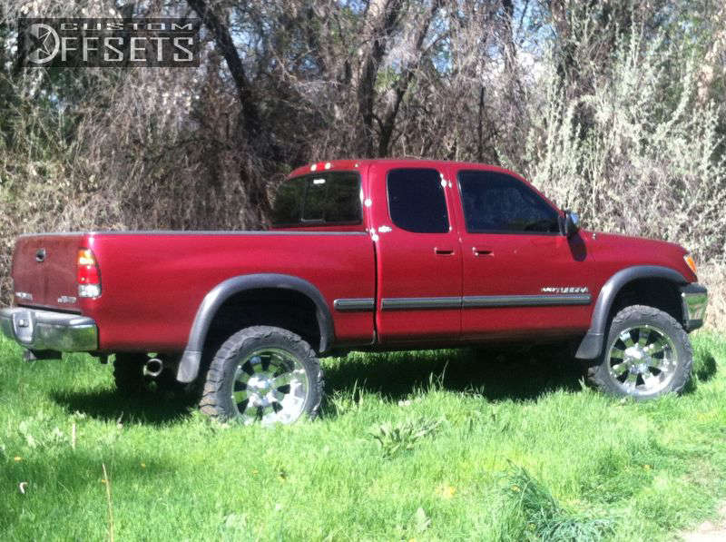 2002 Toyota Tundra with 20x10 -21 Axe Offroad 64 and 35/12.5R20 Nitto ...