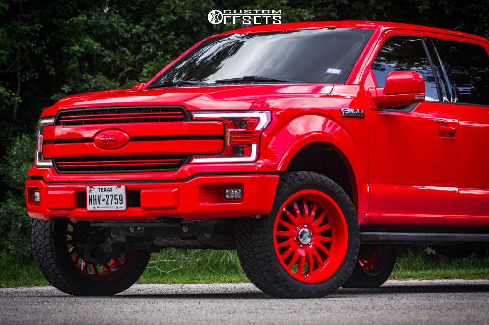 2019 Ford F-150 with 22x10 -0 Cali Offroad Summit and 33/12.5R22 Nitto ...