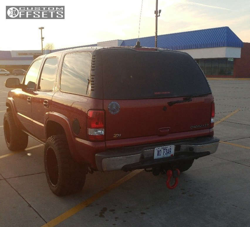 2003 Chevrolet Tahoe with 20x12 -43 Axe Offroad 512 and 33/12.5R20 ...
