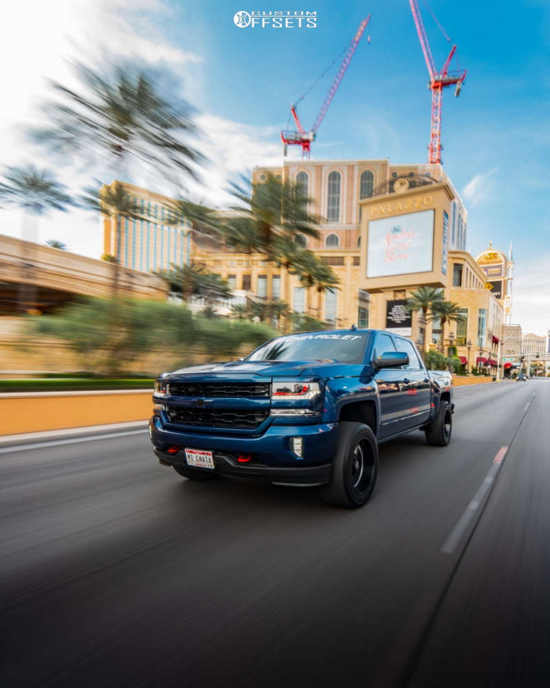 2016 Chevrolet Silverado 1500 with 20x10 -24 XD Buck and 33/12.5R20 ...
