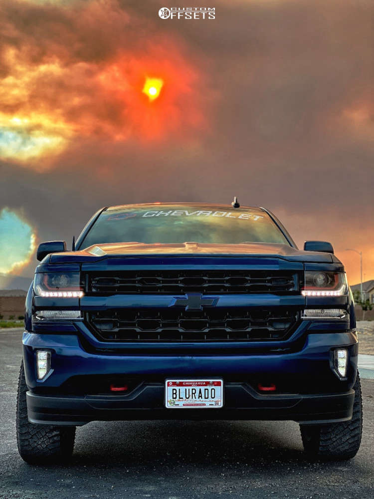 2016 Chevrolet Silverado 1500 with 20x10 -24 XD Buck and 33/12.5R20 ...