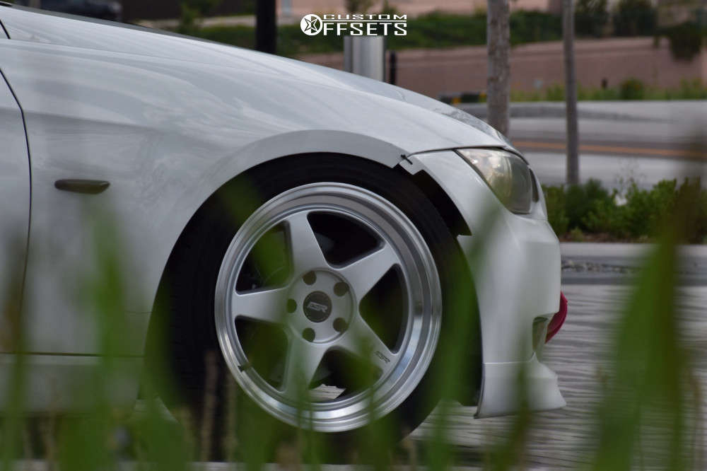 2008 BMW 335i with 18x9.5 22 ESR Cr5 and 235/40R18 Kumho Ecsta 4x Ii ...