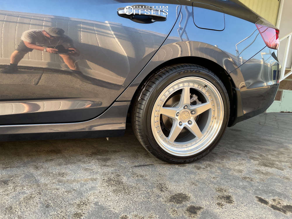 2020 Honda Insight with 18x8.5 35 Aodhan Ds05 and 235/40R18 Toyo Tires ...