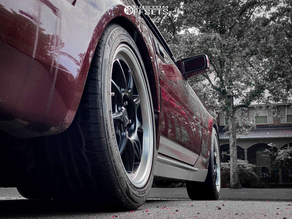 1988 Nissan 300ZX with 17x8 38 Konig Countergram and 225/45R17 Toyo ...