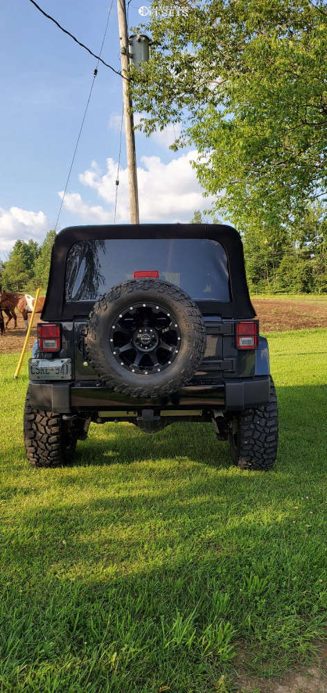 2018 Jeep Wrangler JK with 20x9 -18 Krank Hammer and 35/12.5R20 Cooper ...