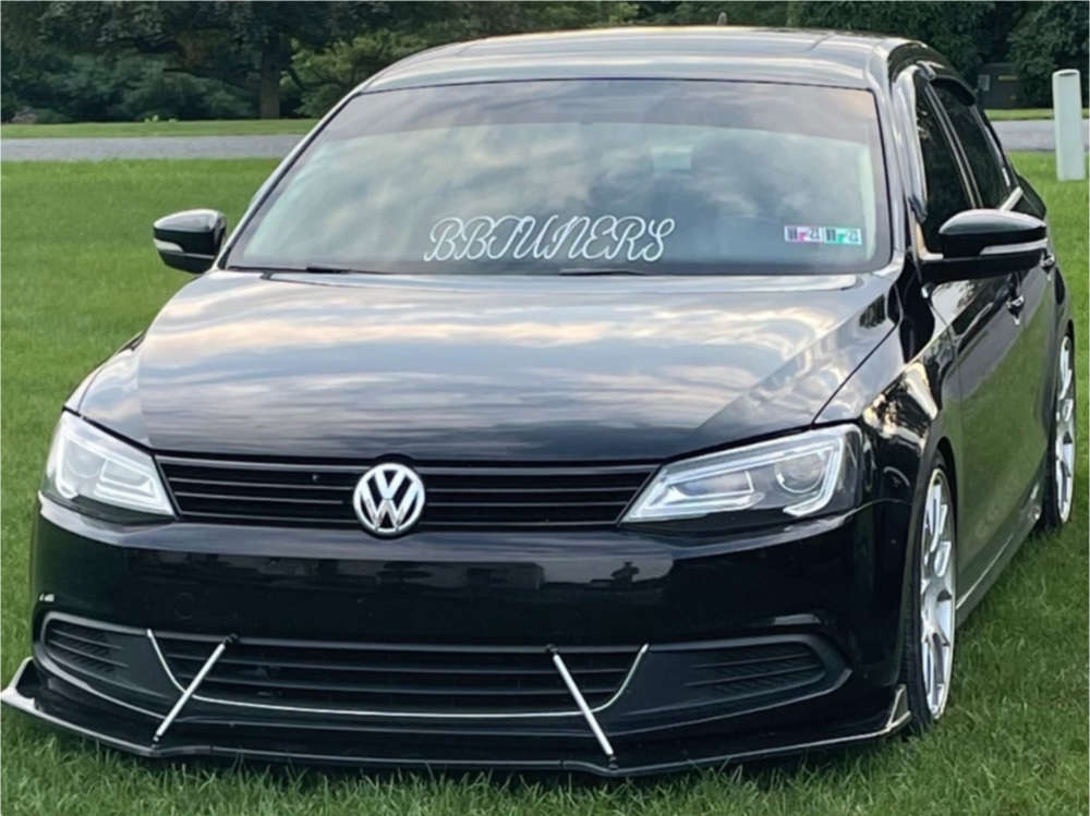 2013 Volkswagen Jetta Wheel Offset Tucked Coilovers | 1791838 | Custom ...