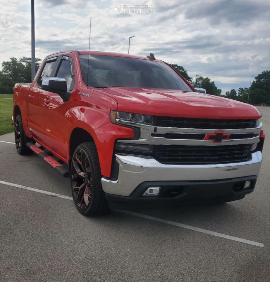 2020 Chevrolet Silverado 1500 with 24x10 0 OE Performance 176 and 295 ...