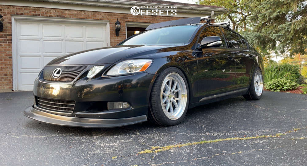 2008 Lexus GS350 with 18x8.5 35 Aodhan Ds08 and 245/40R18 Kumho All ...